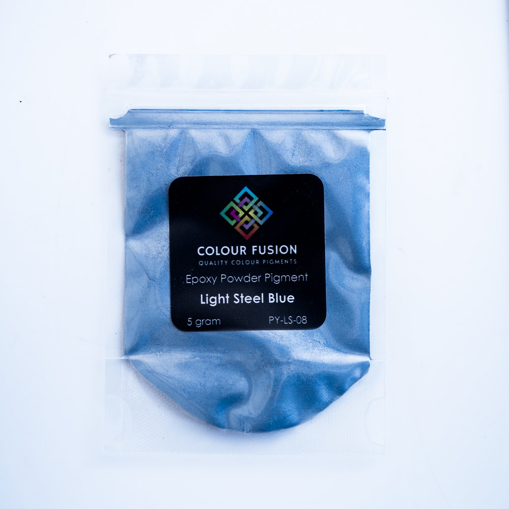 Colour Fusion Metallic Powder Light Steel Blue for Epoxy Resin